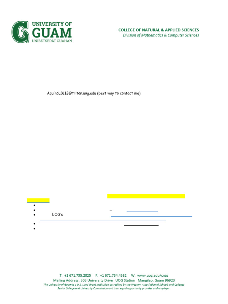 Ma 151 03 | PDF