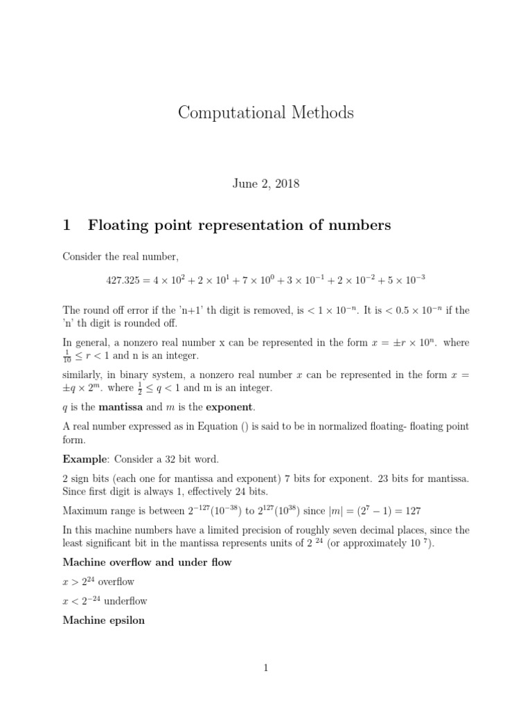 Numerical Analysis | PDF