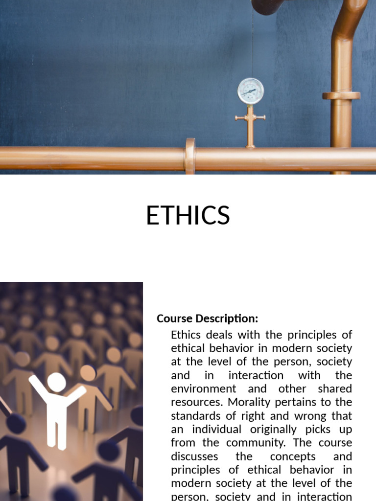 Ethics Prelim | PDF