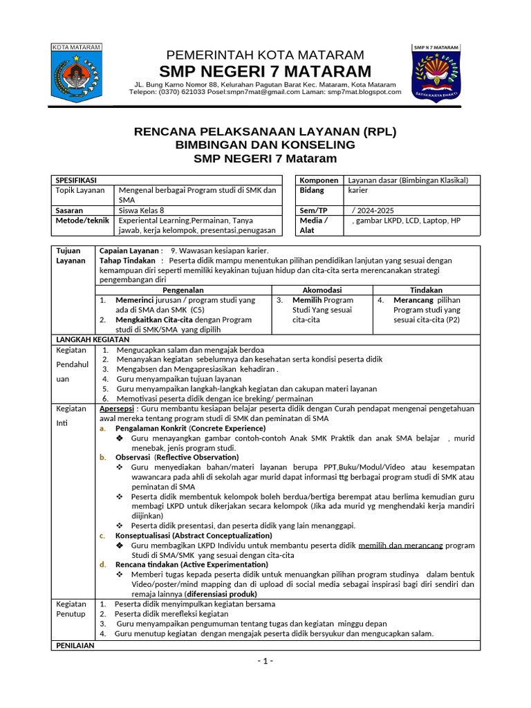 RPL 10 - Mengenal Berbagai Program Studi Di Smk-Sma | PDF