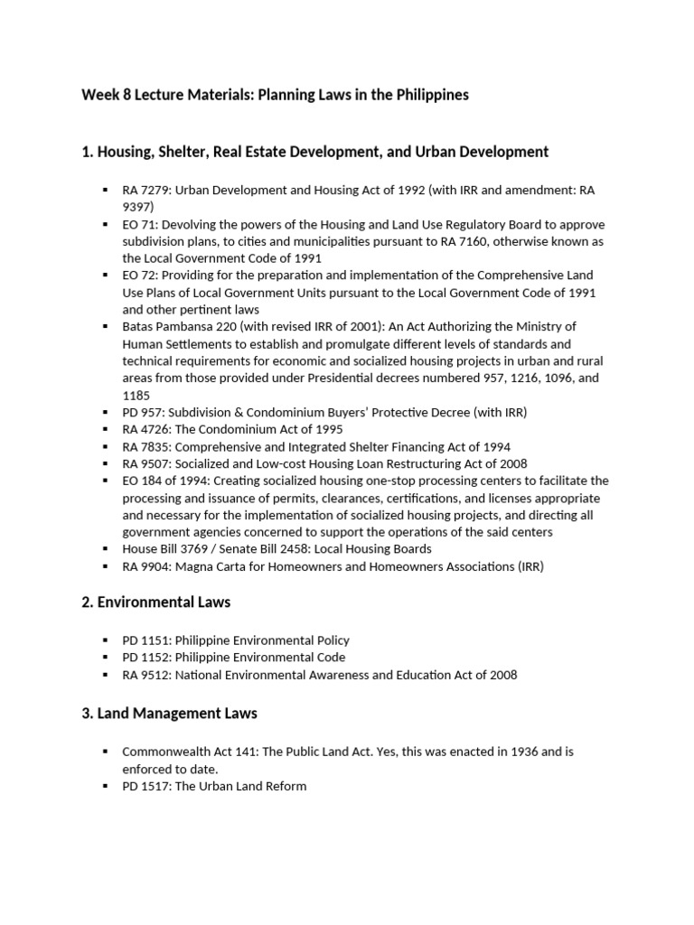 Planning 2 Lecture Materials | PDF