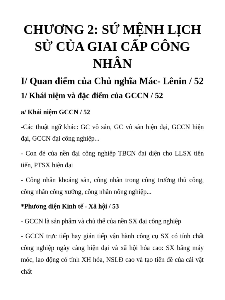 Chương 2 CNXH | PDF