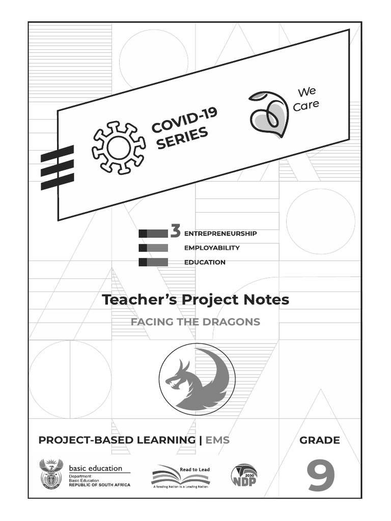 Grade 9 EMS E3 Project SBA Trimmed ATP Teachers Project Notes | PDF