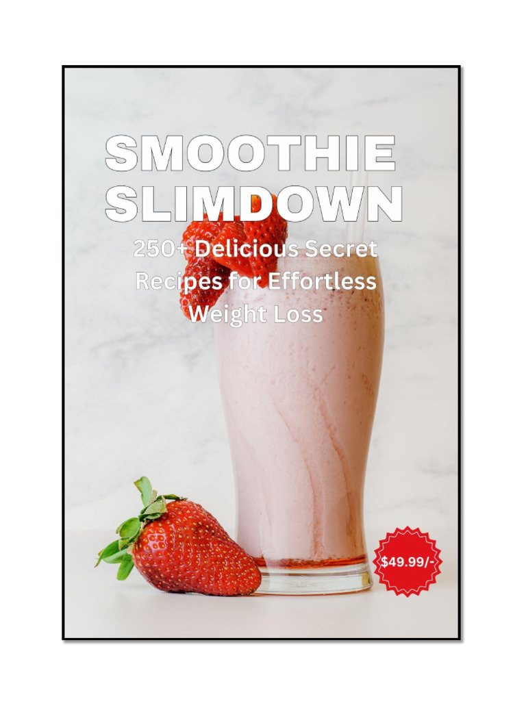 Smoothie Slimdown Book | PDF