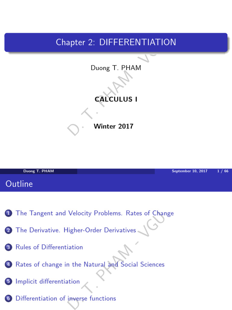 IU CalculusI Chap2 | PDF
