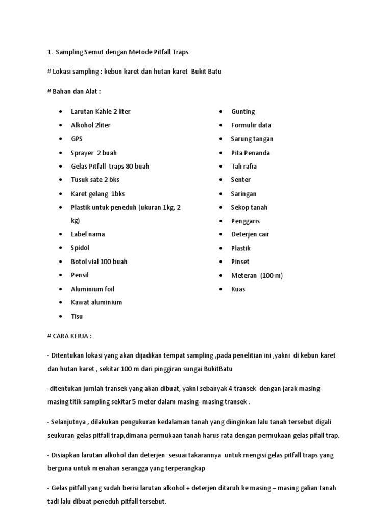 Cara Kerja Semut DGN Metode Pifall | PDF