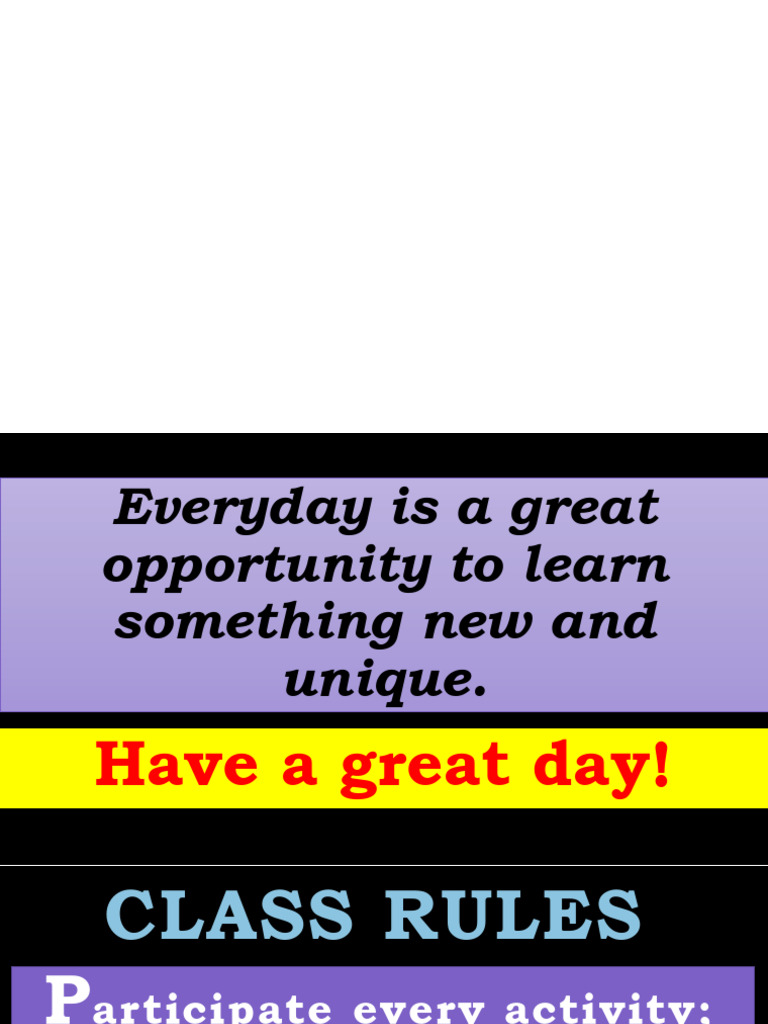 WEEK 1 (Lesson 1) | PDF