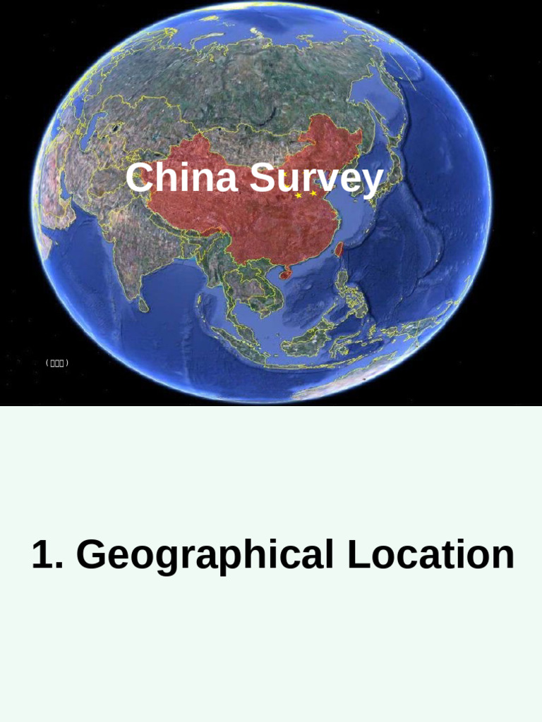 Overview of China's Geography and Resources | PDF | Economic Growth ...