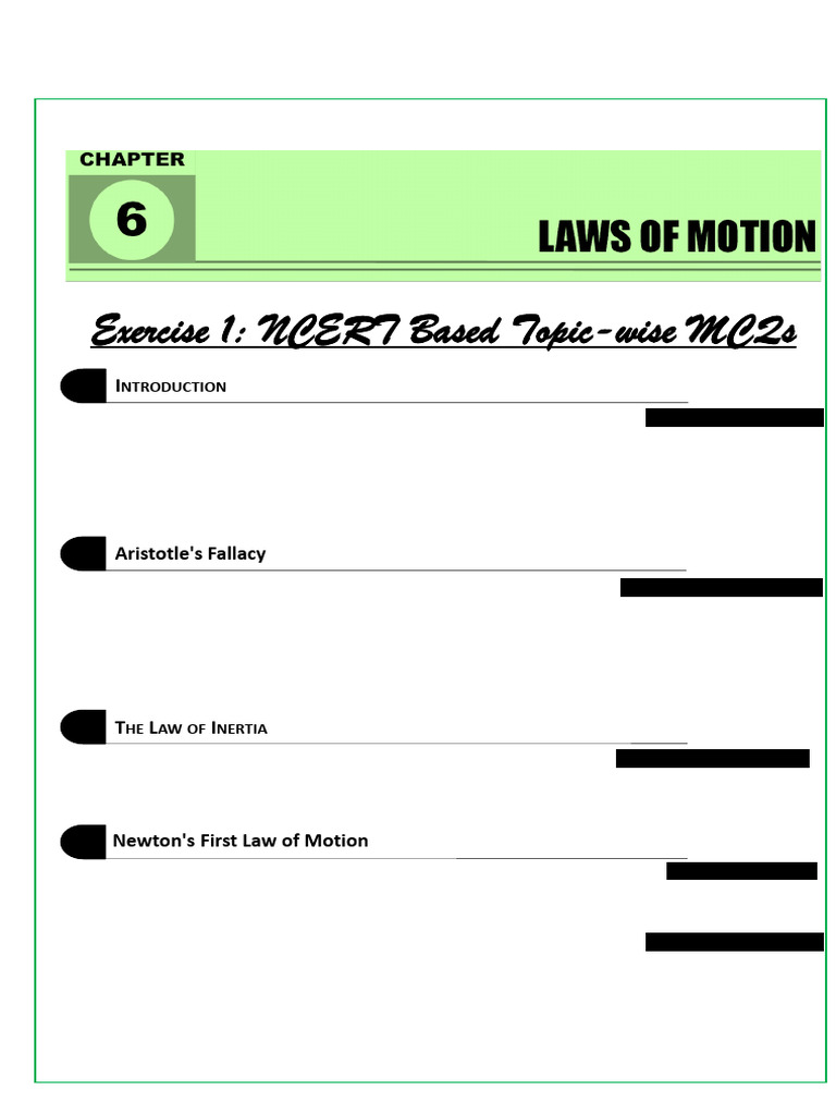 Exercise 1: Ncert Based Topic-Wise MCQS: Ntroduction | PDF