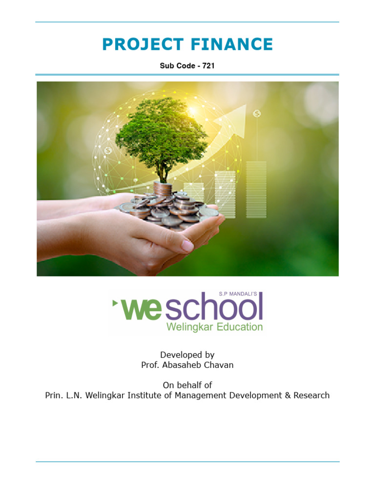 Project Finance 721 v1 | PDF