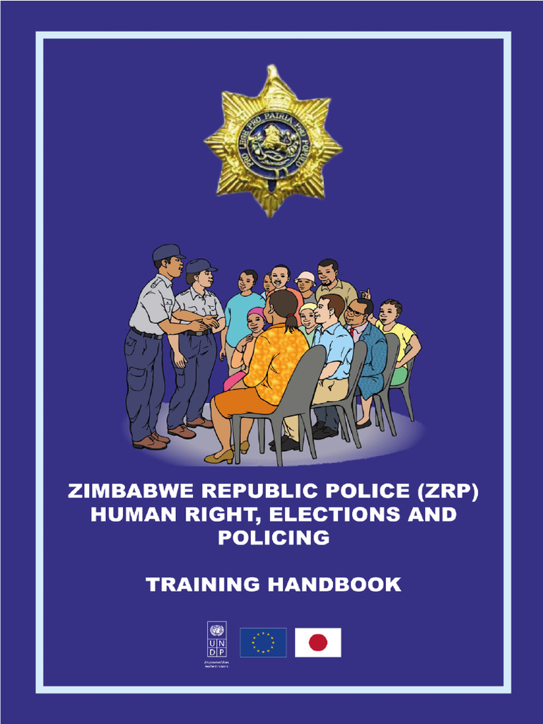 Ec Unpd JTF Zimbabwe ZRP Training Handbook 010818 | PDF