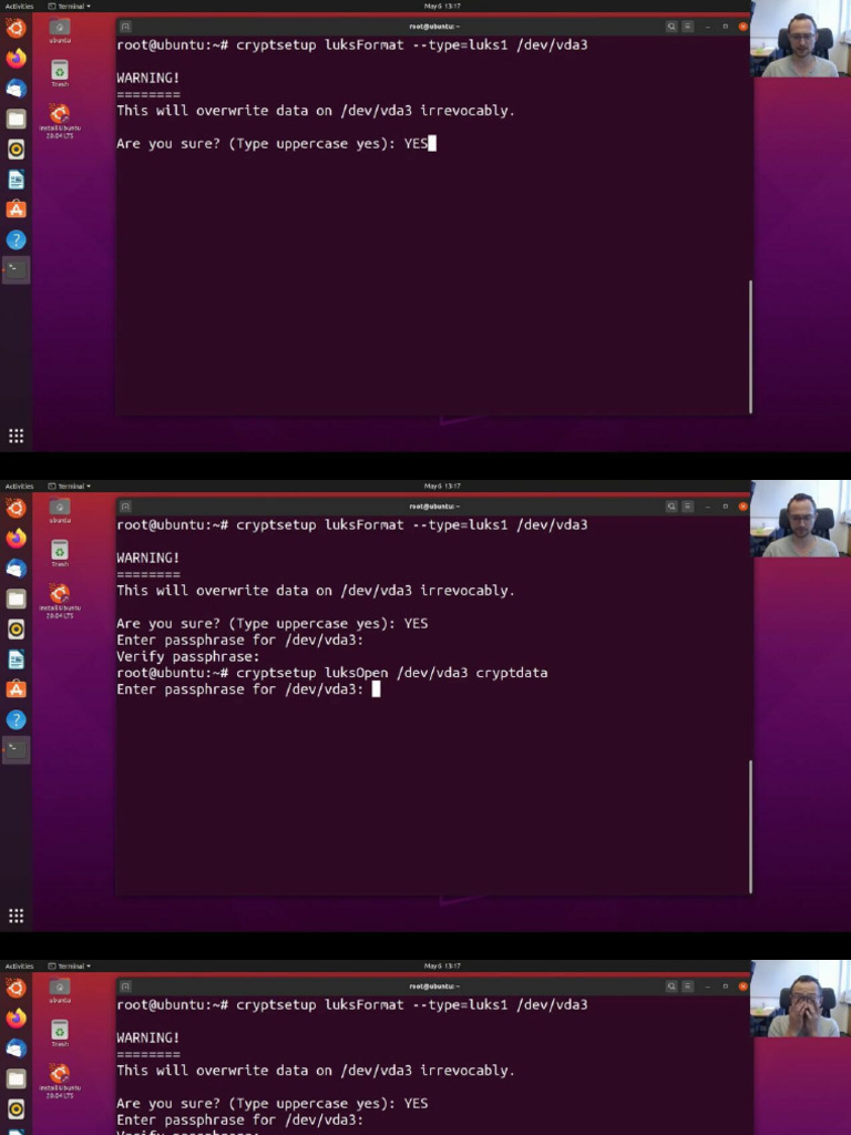 Installing Ubuntu 20.04 BTRFS LUKS Full Disk Encryption Including Boot ...