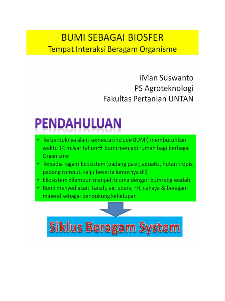 14-Bumi SBG Biosfer | PDF