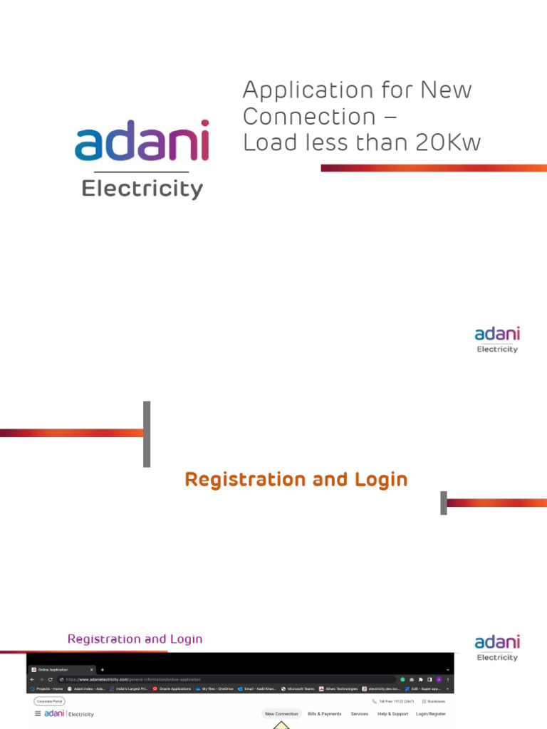 New Connection Rule Form in Adani | PDF