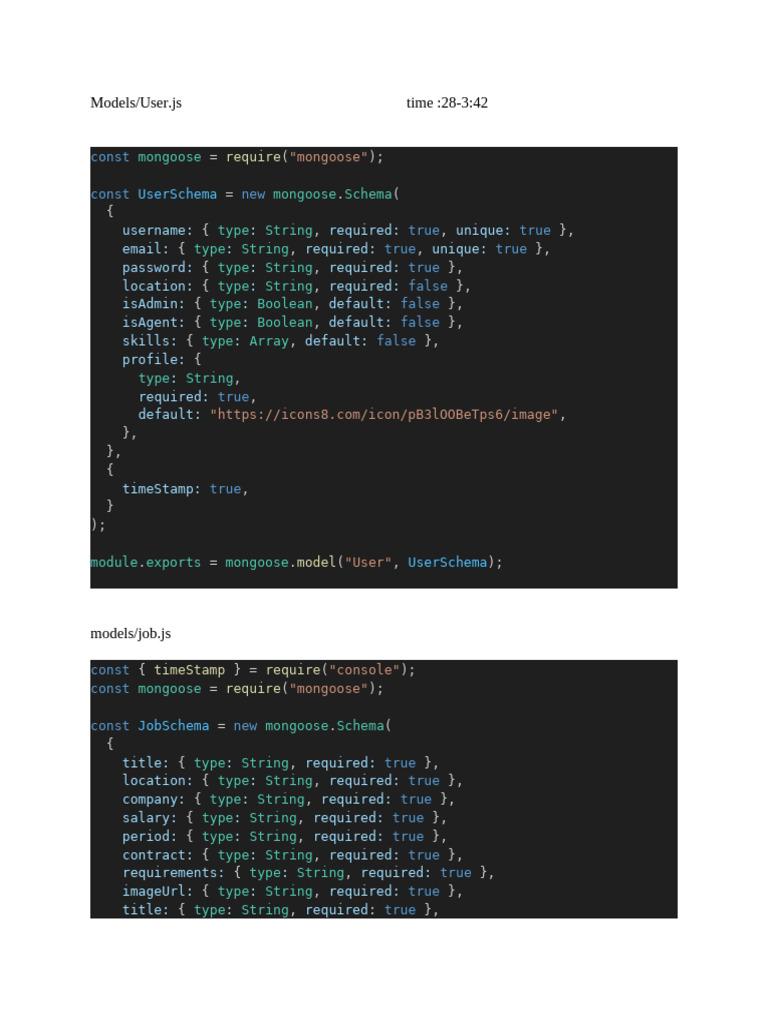 2models Routes Controllers For Registration | PDF | Computing ...
