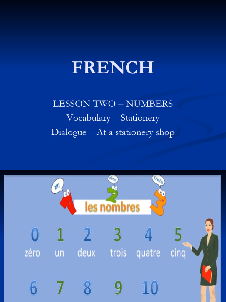 French - 2 Numbers | PDF