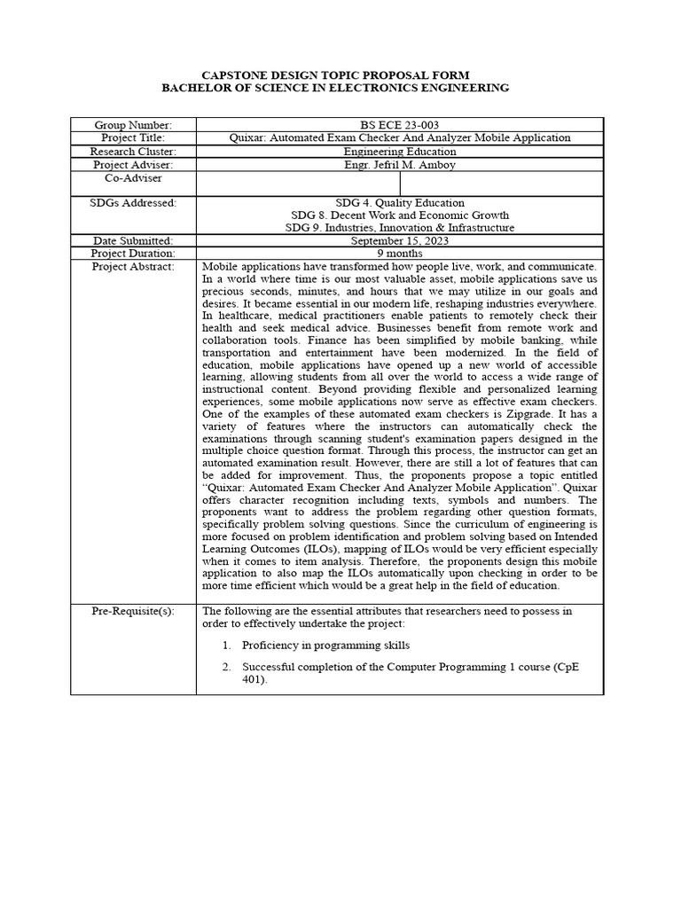 23-003 Topic 1 (Disapproved) | PDF