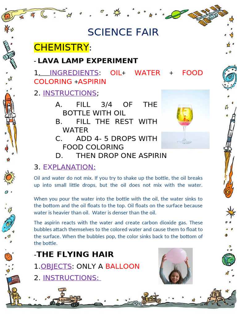 Science Fair | PDF