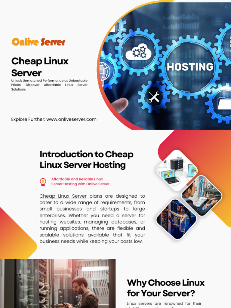 Reliable and Cheap Linux Servers For Seamless Performance | PDF ...