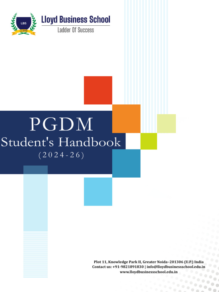 Student Hand Book 2024 | PDF