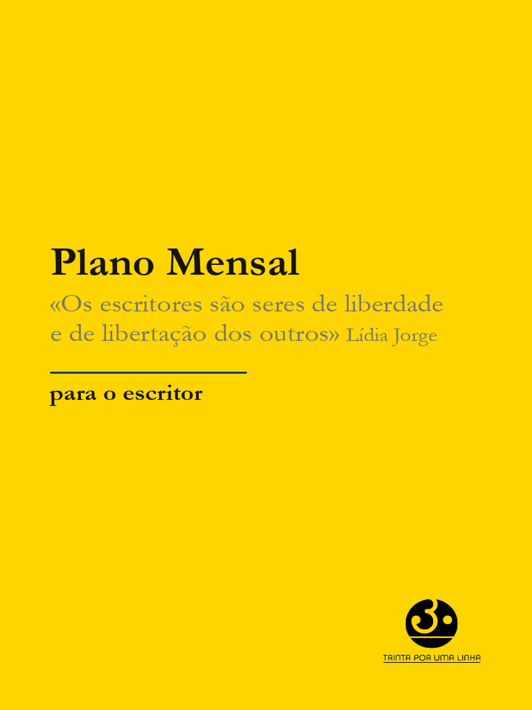 Plano Mensal | PDF