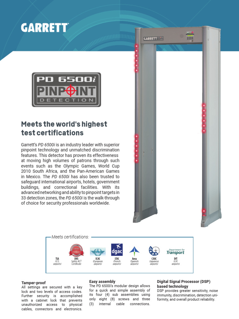 Rev P - PD 6500i - Spec Sheet - Web | PDF