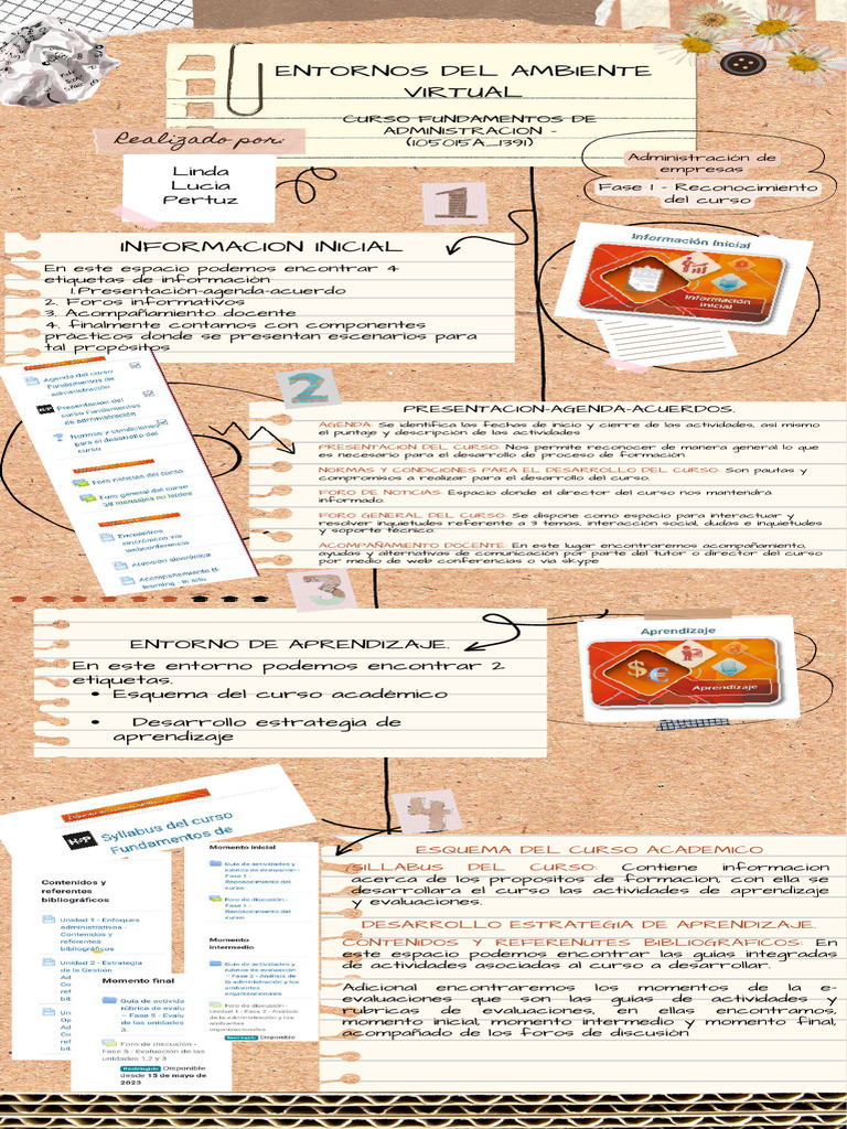Infografía de Proceso Proyecto Collage Papel Marrón (2) - Compressed | PDF