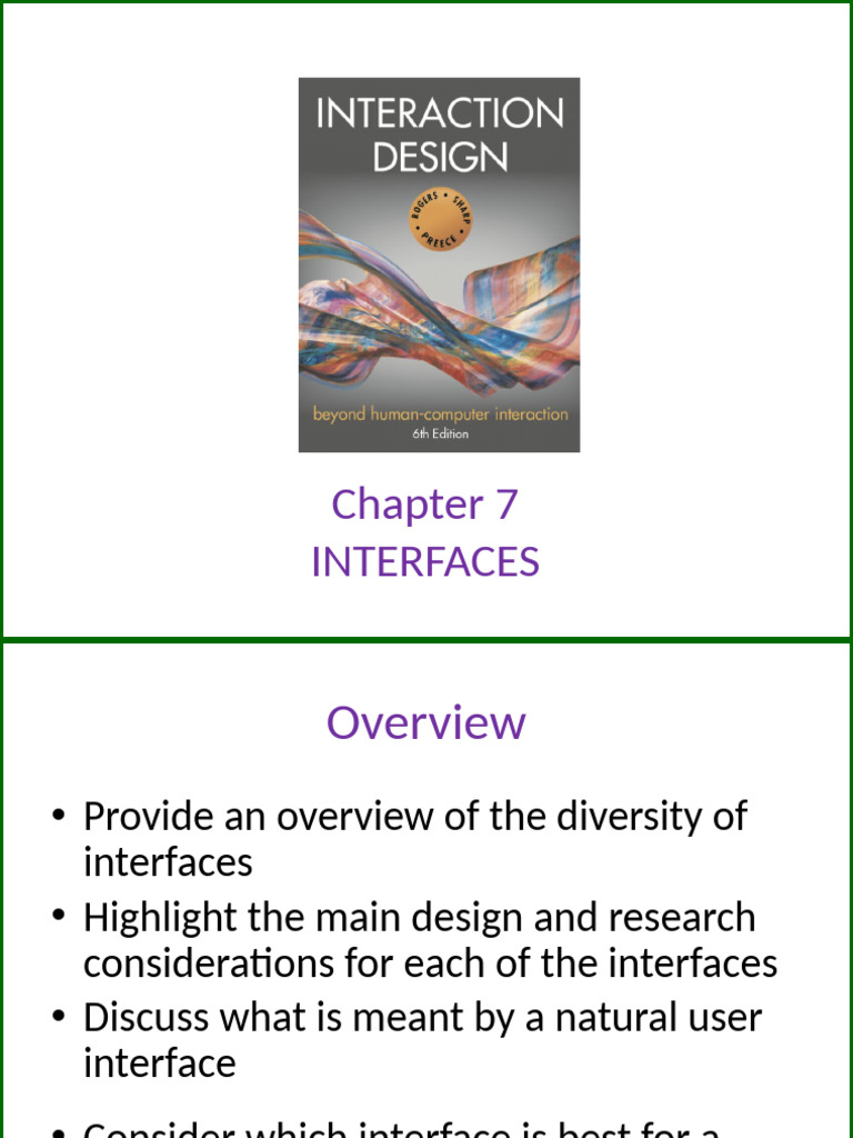 Ch7 Interfaces | PDF