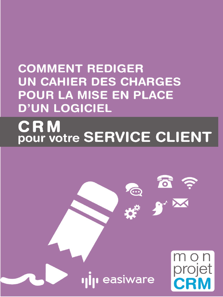Cahier Charges Projet CRM | PDF