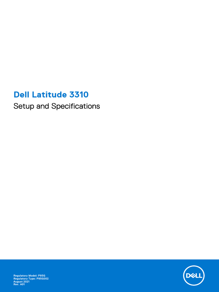 Latitude-13-3310 Owners-Manual | PDF