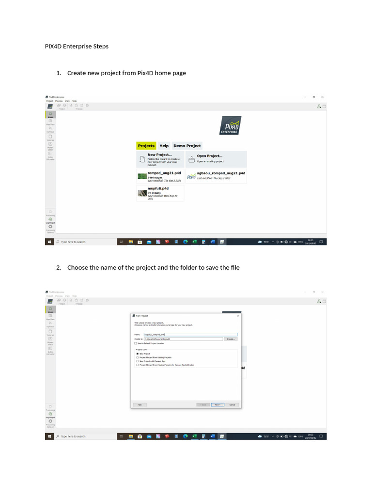 Pix4d Enterprise Steps Pdf