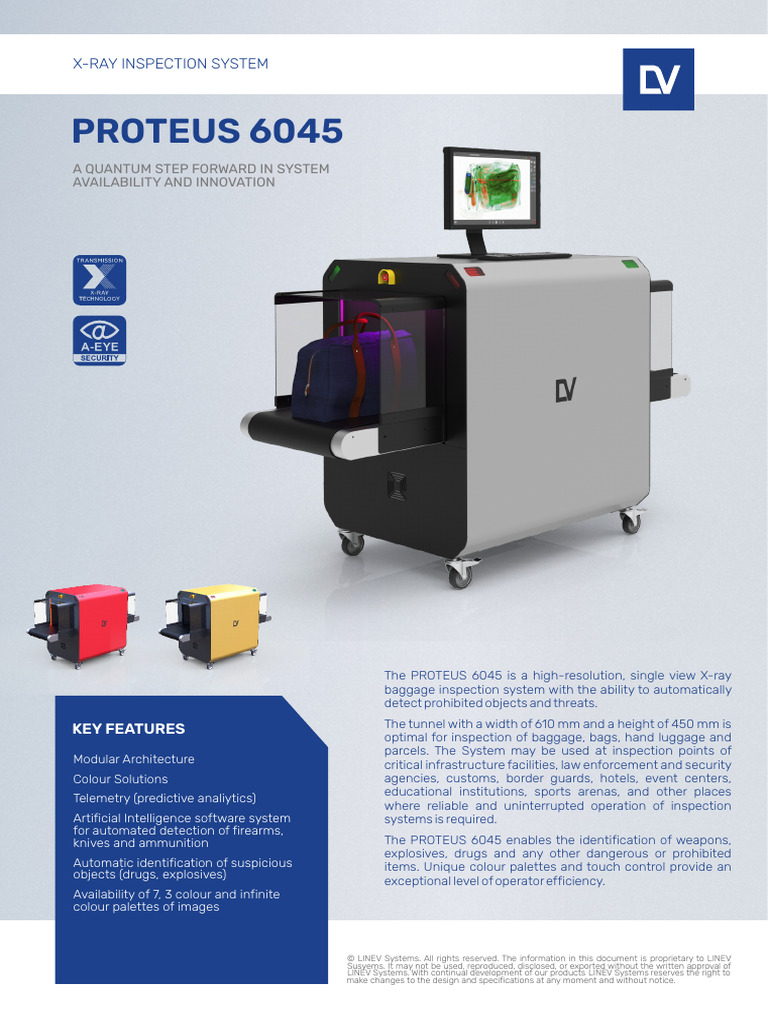 LS Security PROTEUS-6045 Leaflet A4 Eng 230822 | PDF