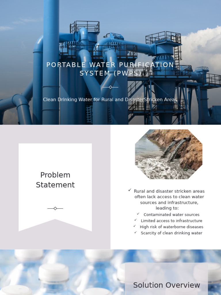 Portable Water Purification System (PWPS) | PDF