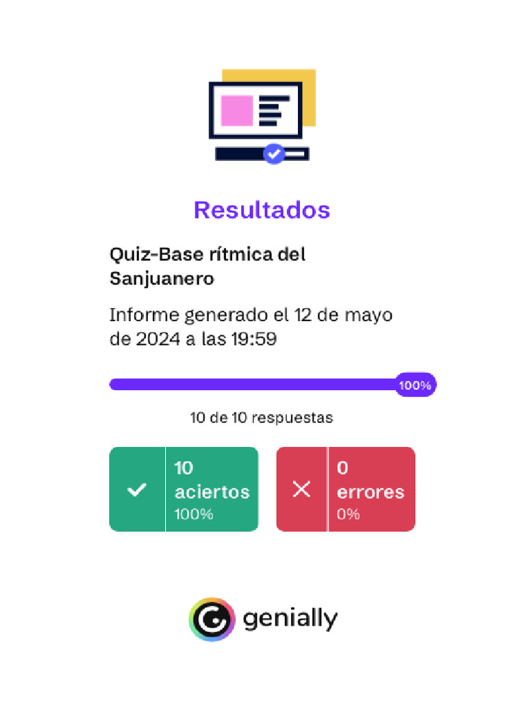 Quiz-Base_rítmica_del_Sanjuanero_12-05-2024 | PDF