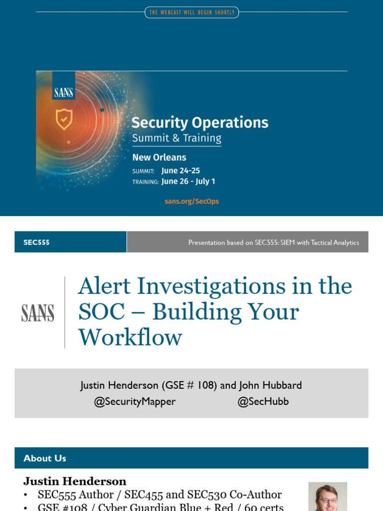 Webcast 110005 | PDF