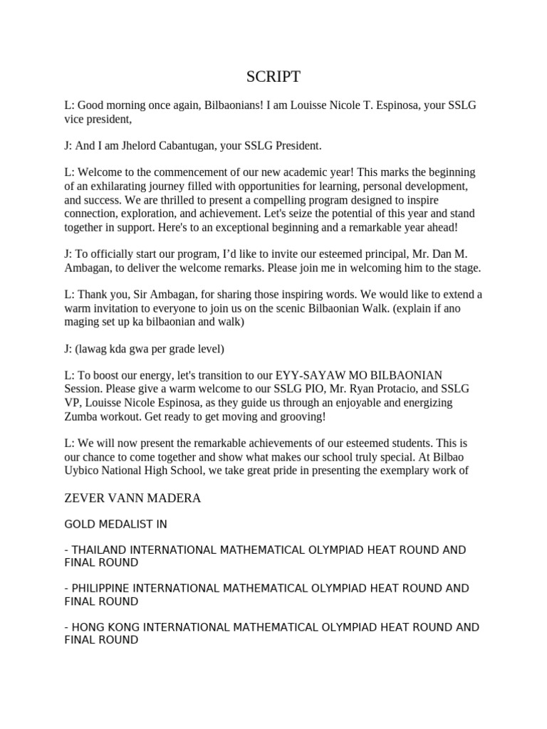 SCRIPT | PDF