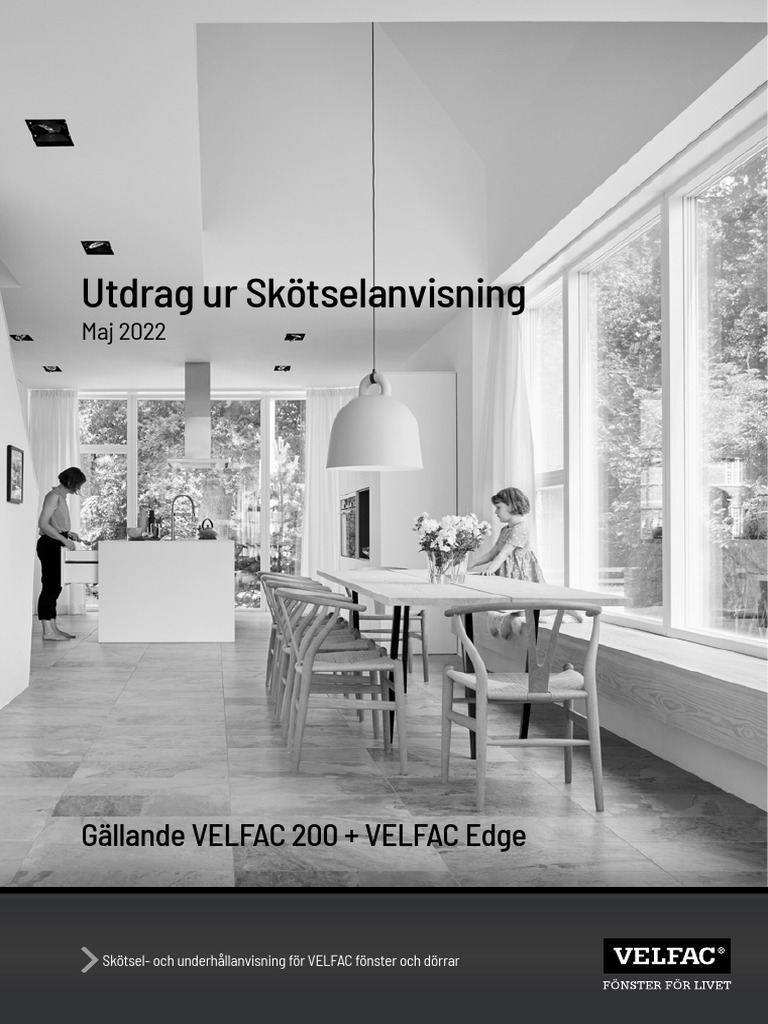Skoetselanvisning VELFAC 200-Edge - Maj2022 | PDF