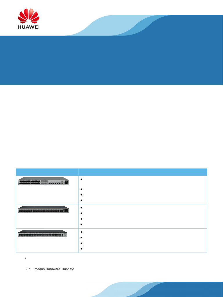 Huawei CloudEngine S5735-L-V2 Series All-Optical Switches Datasheet | PDF