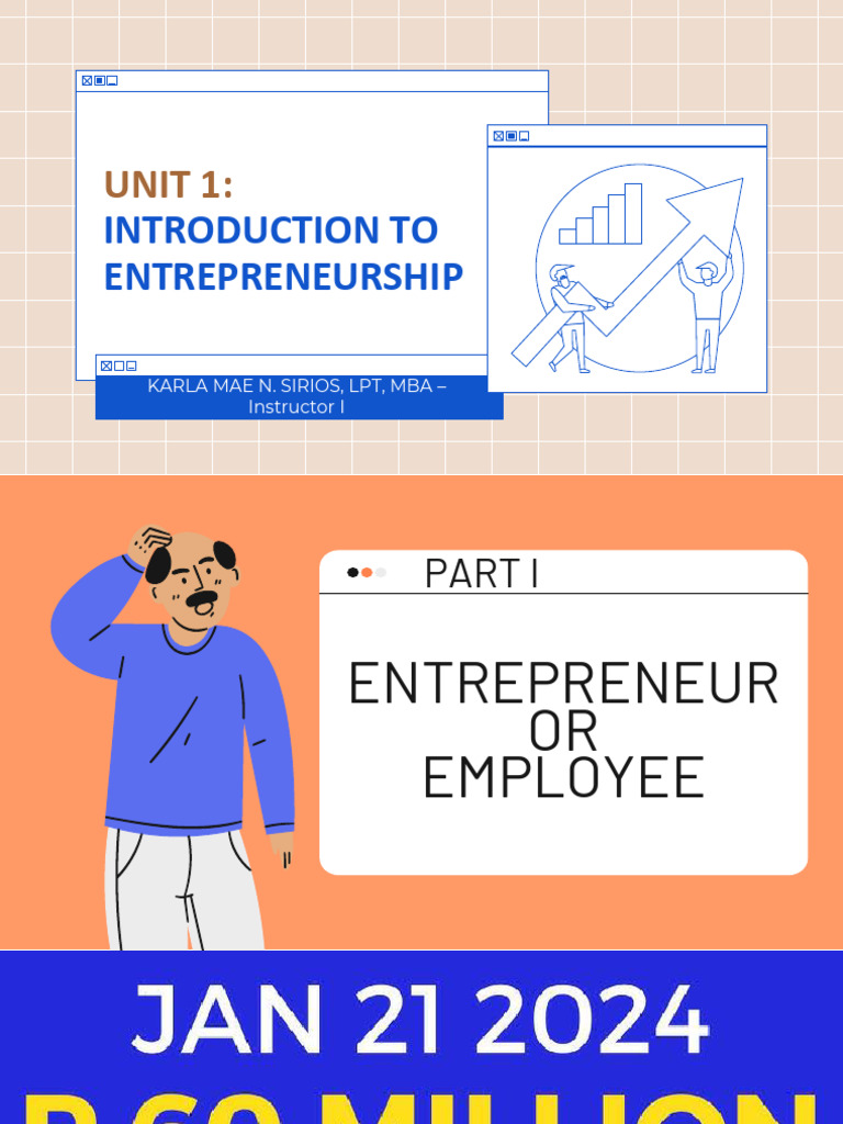 Chapter 1 Intro To Entrepreneurship | PDF
