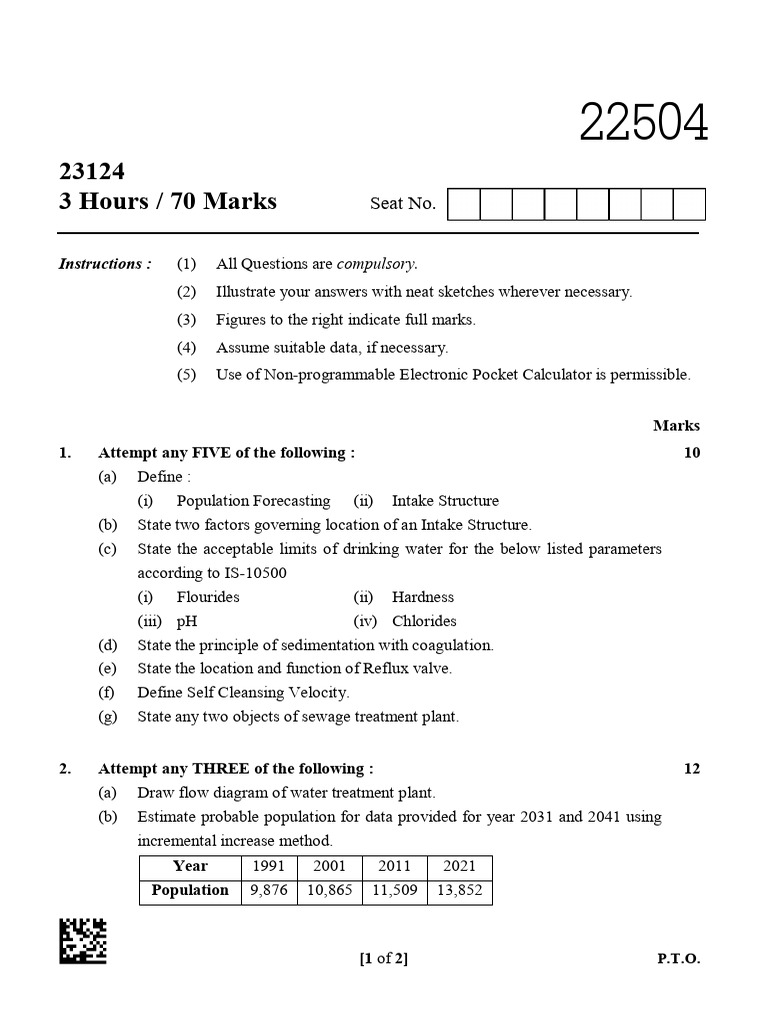 2023 Winter Question Paper (Msbte Study Resources) | PDF