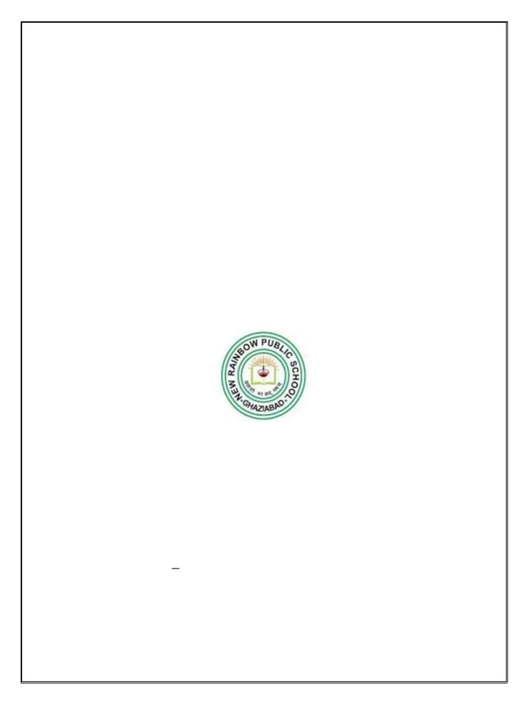 Class Xii Project File Work | PDF