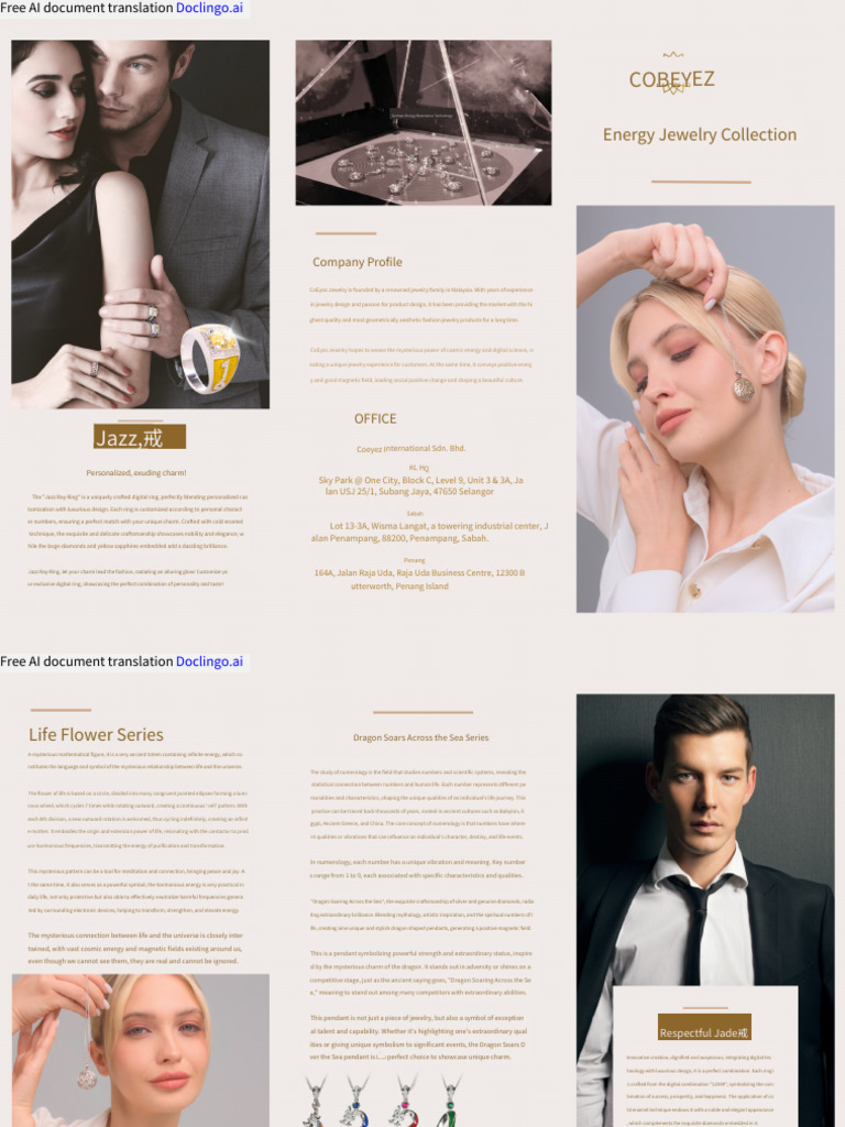 Coeyez 珠宝系列 v1.1-En - doclingo.ai | PDF