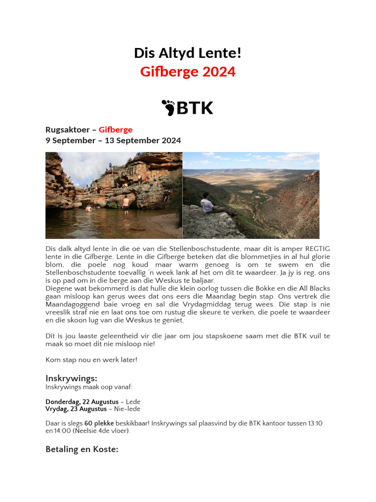 Gifberge Email | PDF