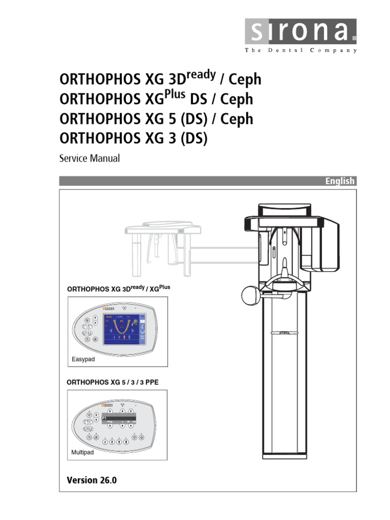 Orthophos XG 3dready | PDF