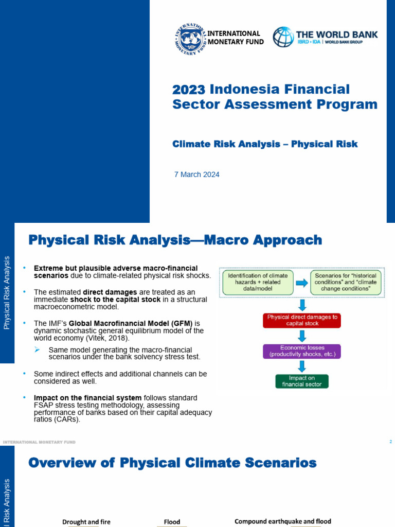 Indonesia Physical Risk | PDF