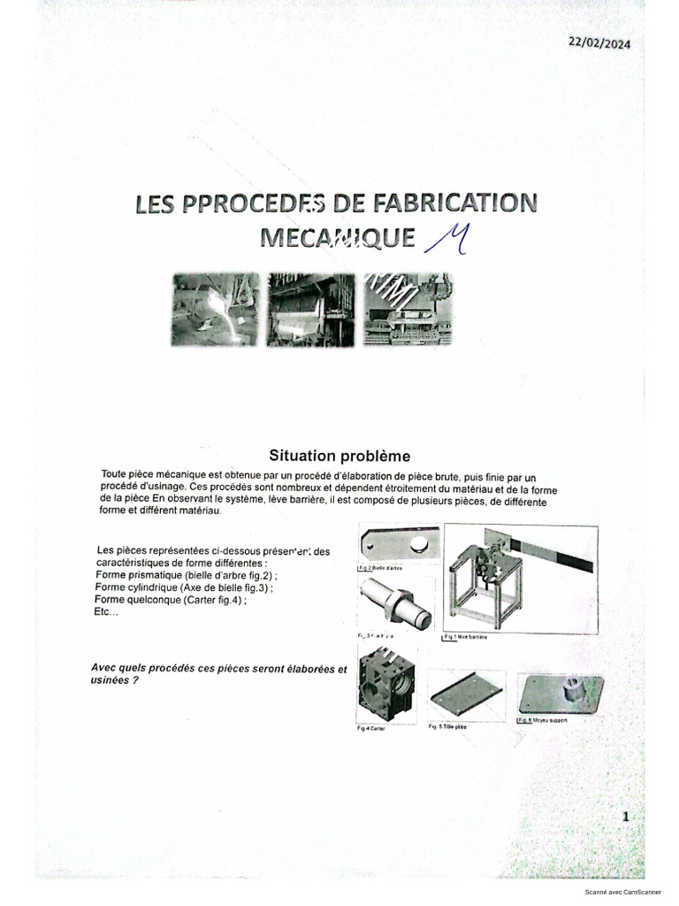 Procédés de Fabrication | PDF