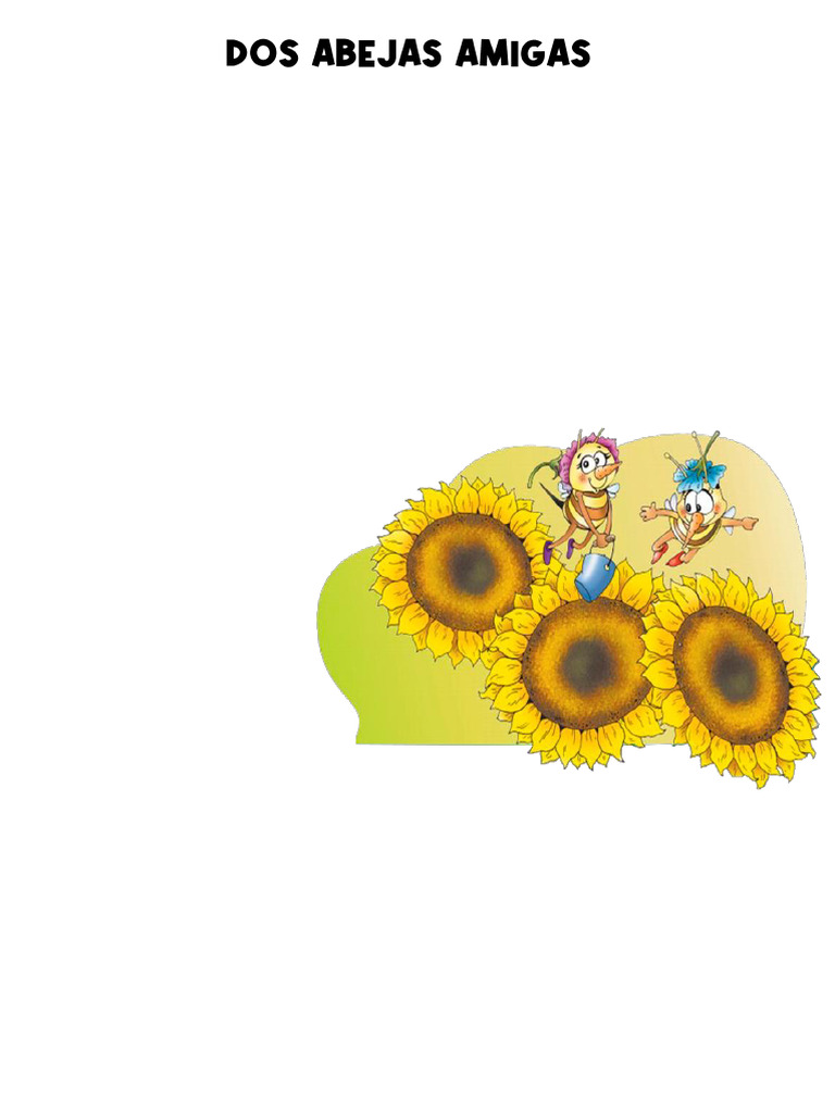cuento dos abejas amigas | PDF