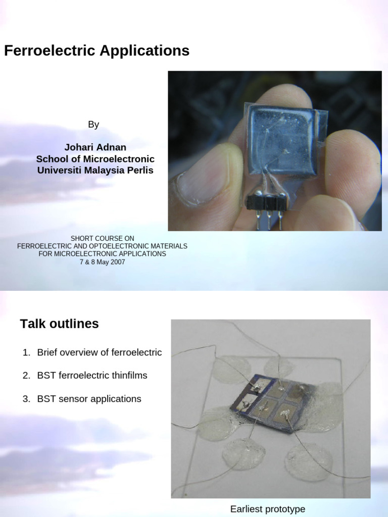 Ferro Applications | PDF