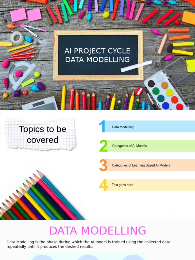 Ai Project Cycle Data Modelling | PDF