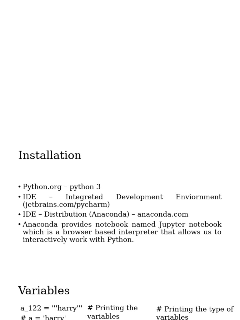 Python MDS 2024 Revision | PDF